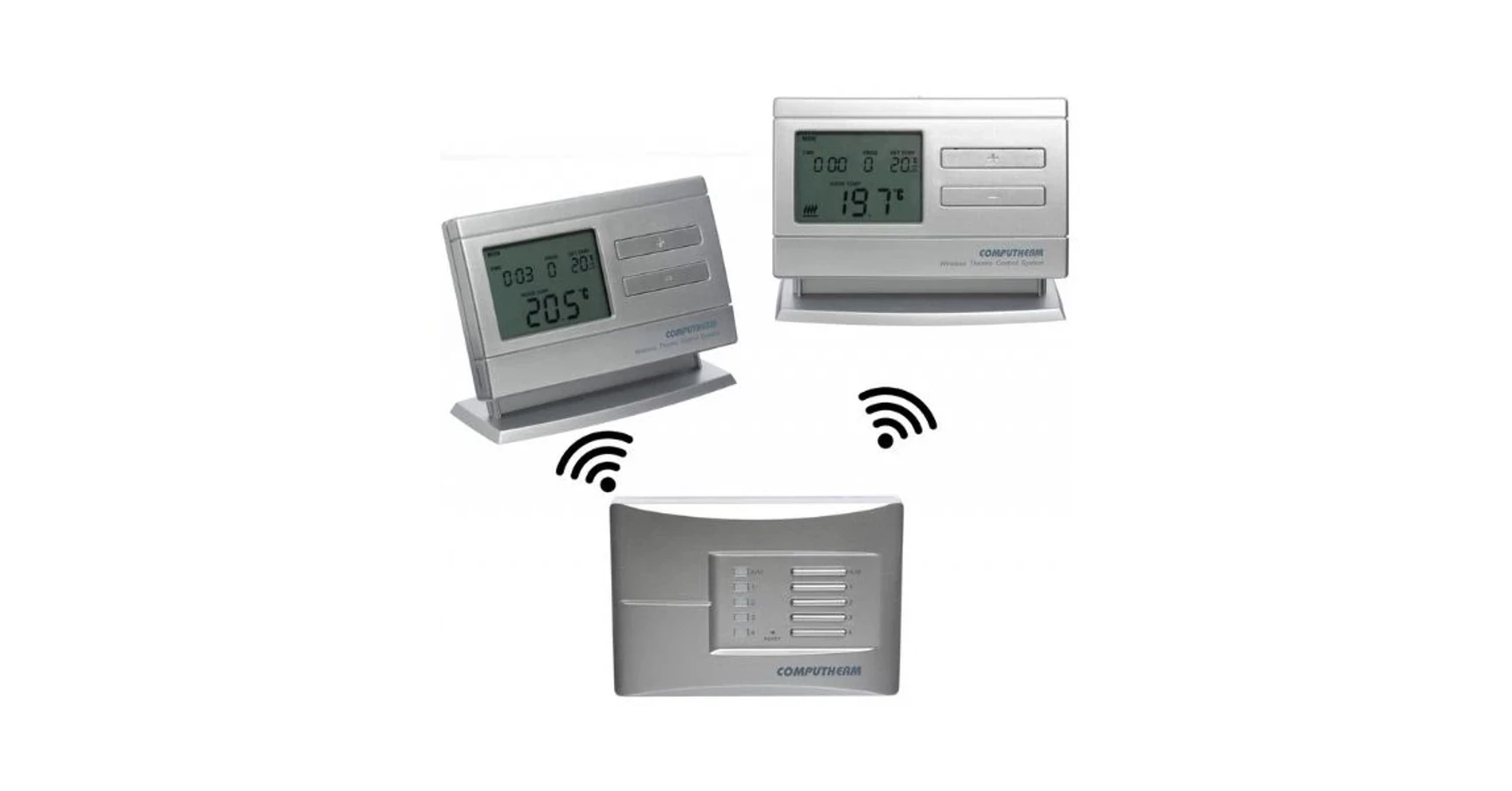 Computherm Q8 RF Rádiófrekvenciás szobatermosztát szett