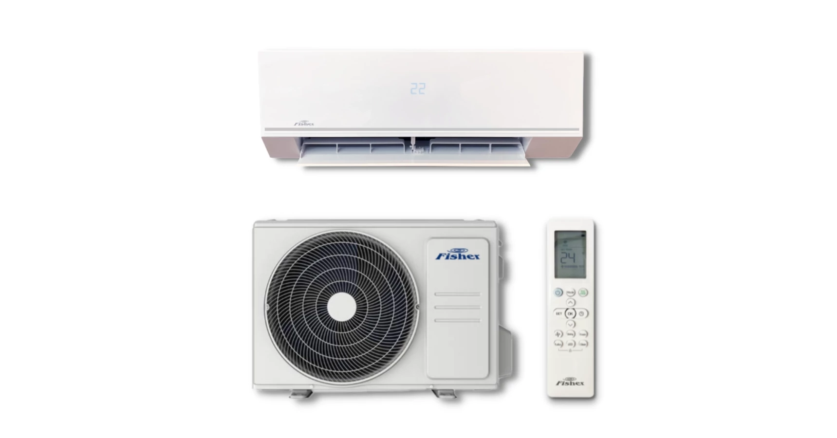 Fisher Comfort Plus 3,5kW inverteres split klíma (FSAIF-CP-121AE3)